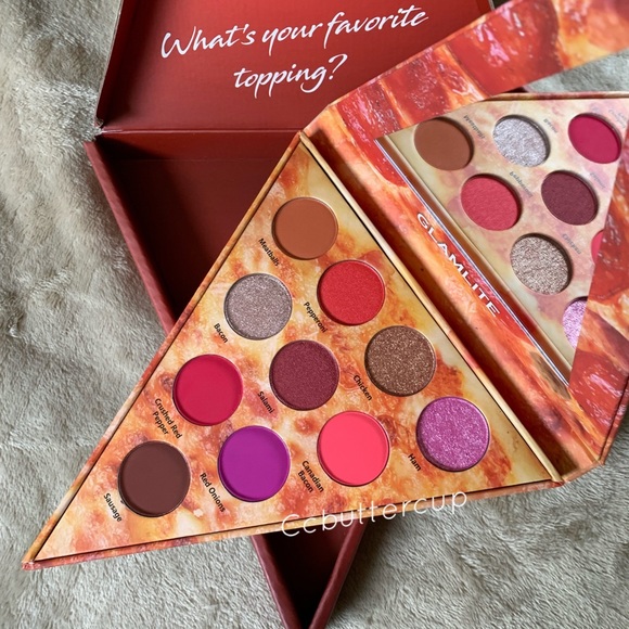 Glamlite | Makeup | Glamlite Pizza Slice Eyeshadow Palette In Meat ...